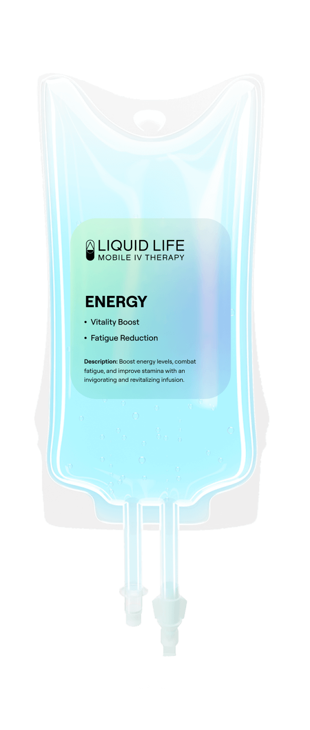 Energy IV Treatment for Instant Boost in LA | Liquid Life